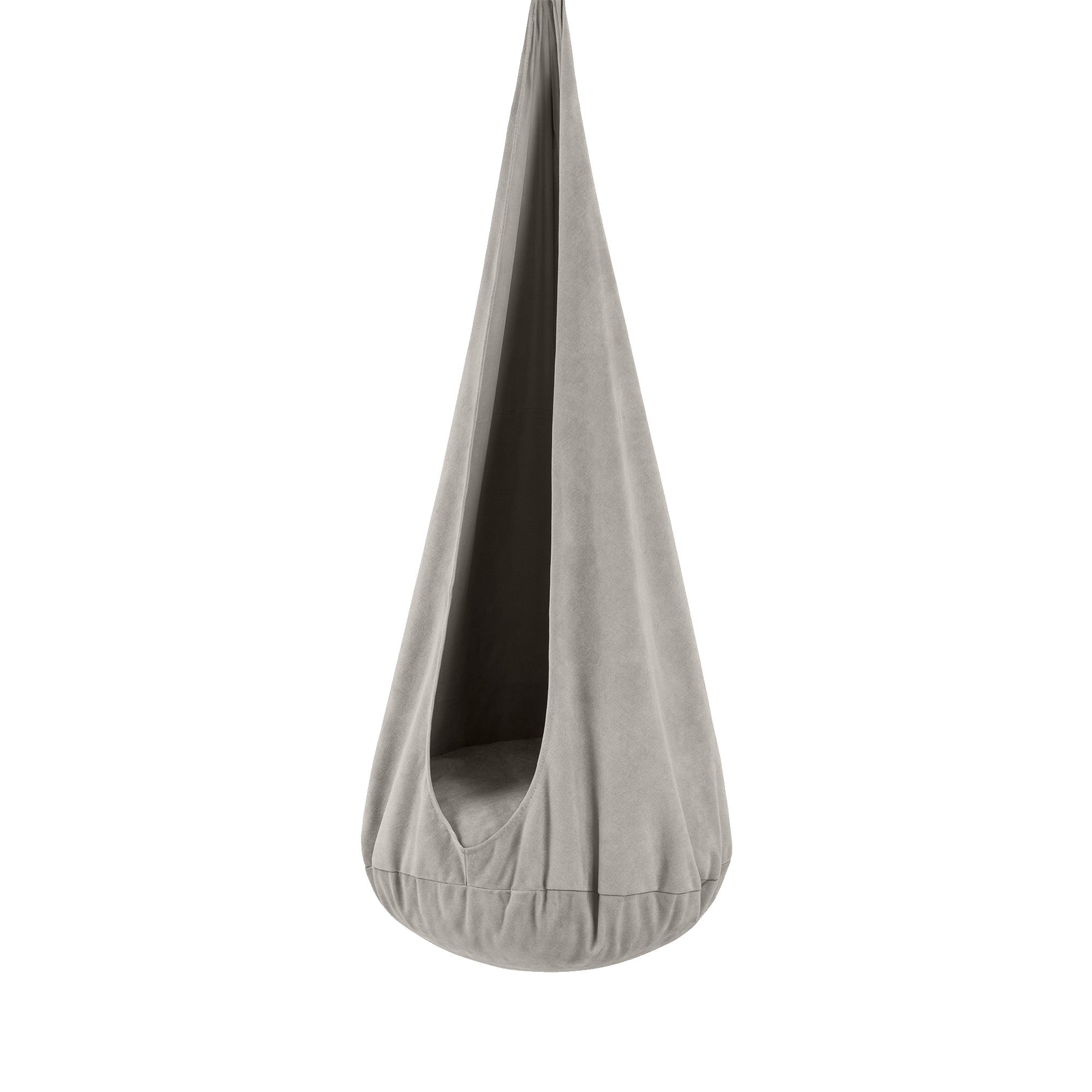 Cocoon Swing voor Kinderen – Stone Whisper – Corduroy Hangstoel met Ku ...