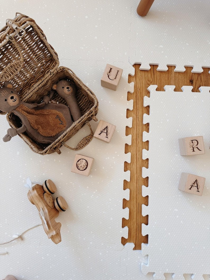 Foam Puzzle Playmat - Spots Cashmere – Little Pure Kids